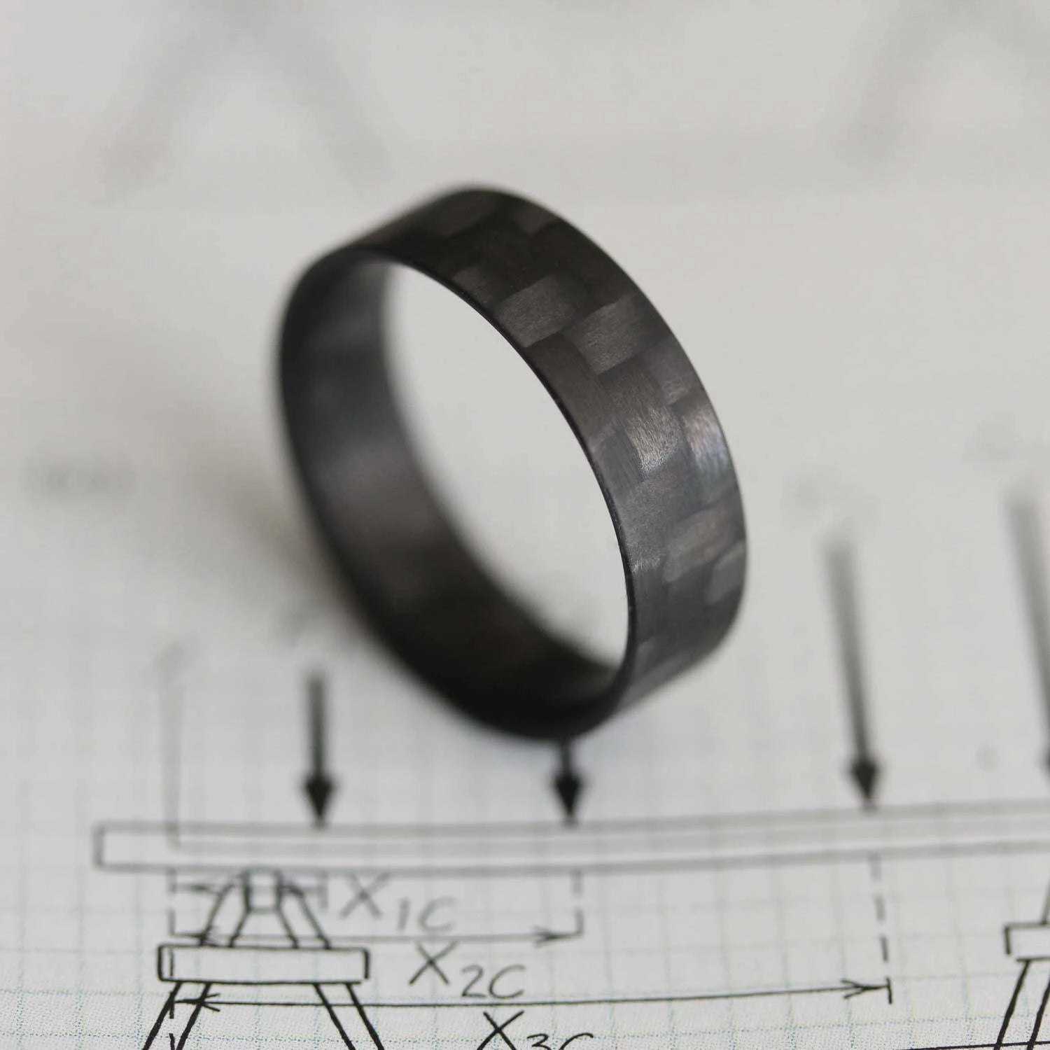 Pure Carbon Fiber Rings | Sleek & Ultra-Durable Design ...